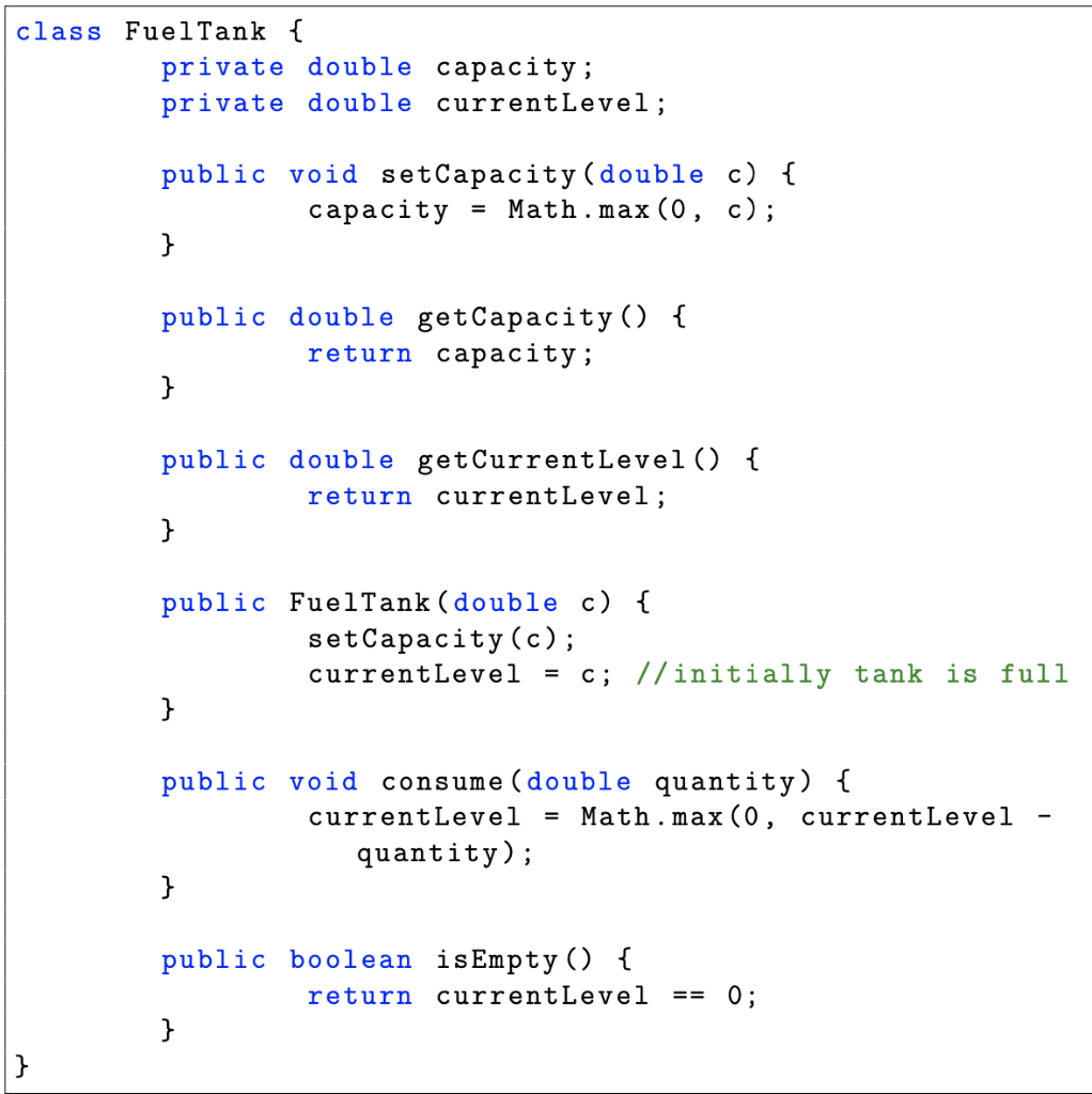 Solved Consider the following client code and add a few | Chegg.com