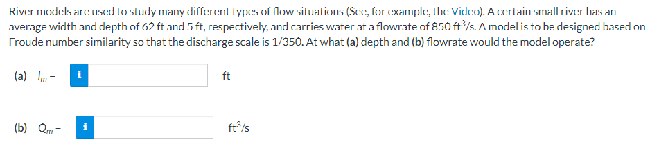 Solved River models are used to study many different types | Chegg.com