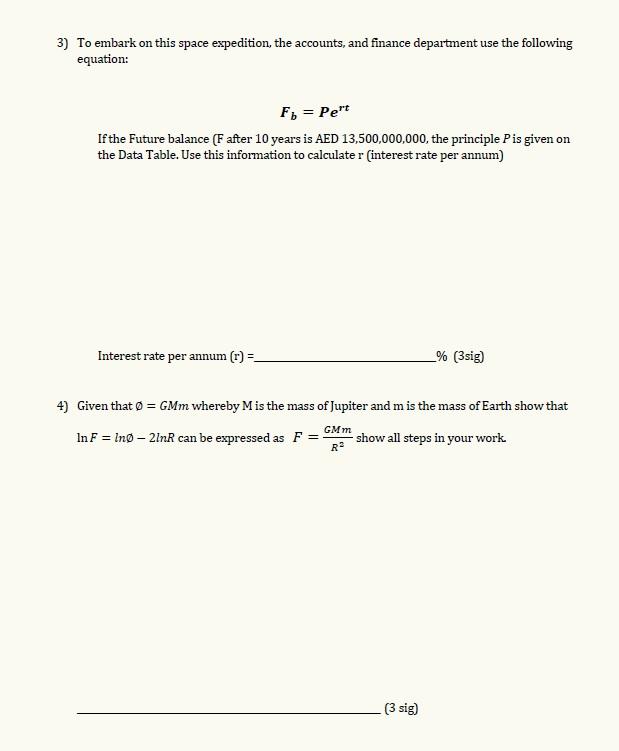 Solved Goal- You are an Aerospace Engineer working with the | Chegg.com