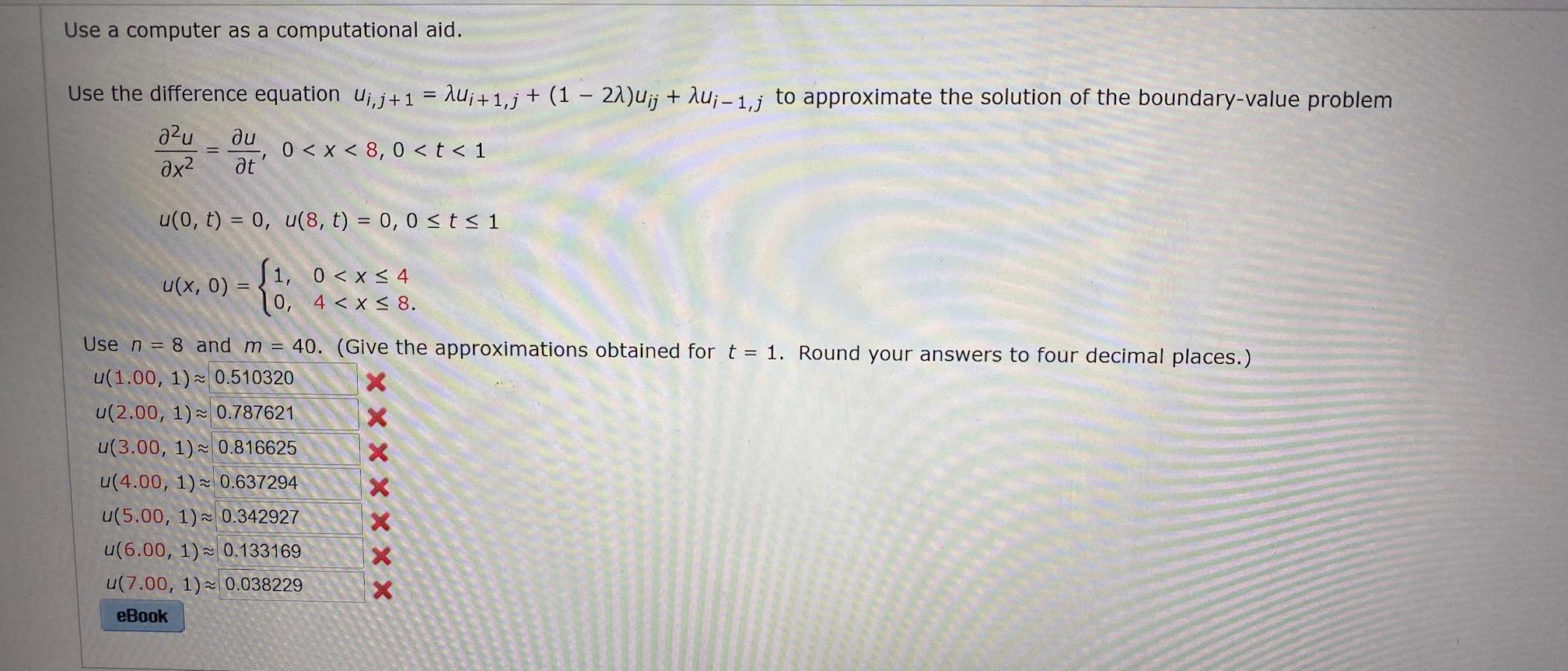 Solved Use a computer as a computational aid. Use the | Chegg.com