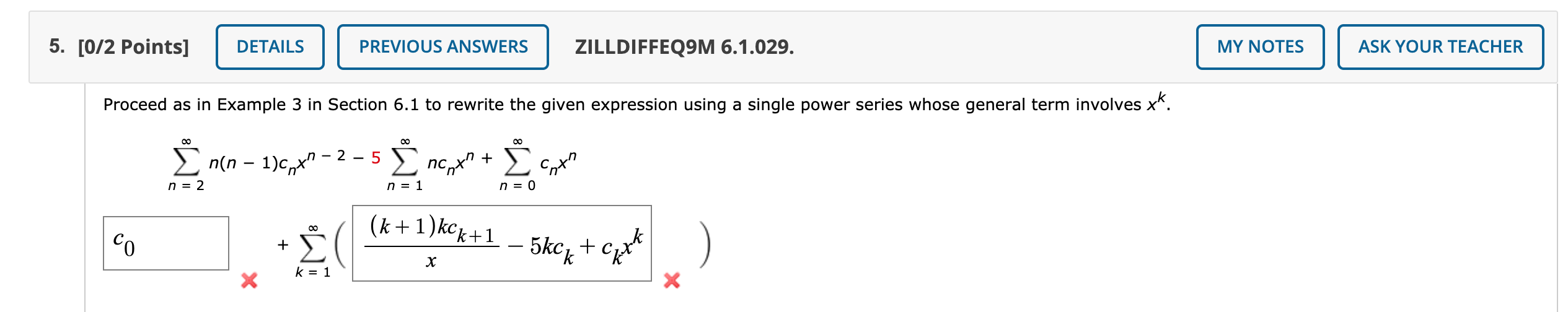 Solved Proceed as in Example 3 ﻿in Section 6.1 ﻿to rewrite | Chegg.com