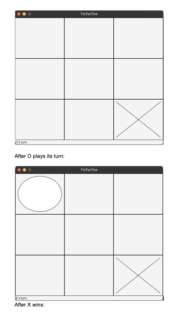 Solved Requirement: Create a simple tic-tac-toe game using | Chegg.com