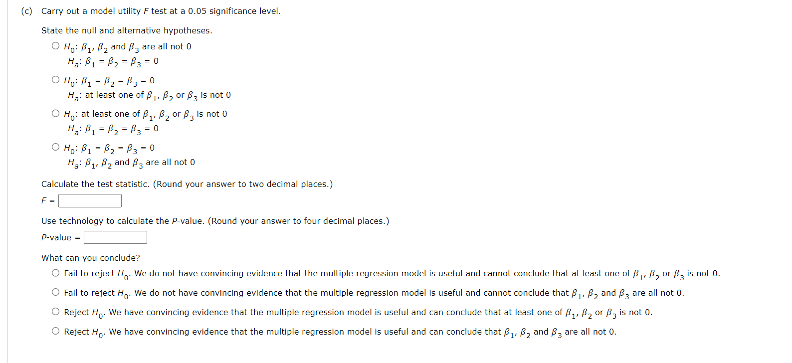 (b) Why should we consider adjusted R2 instead of R2 | Chegg.com