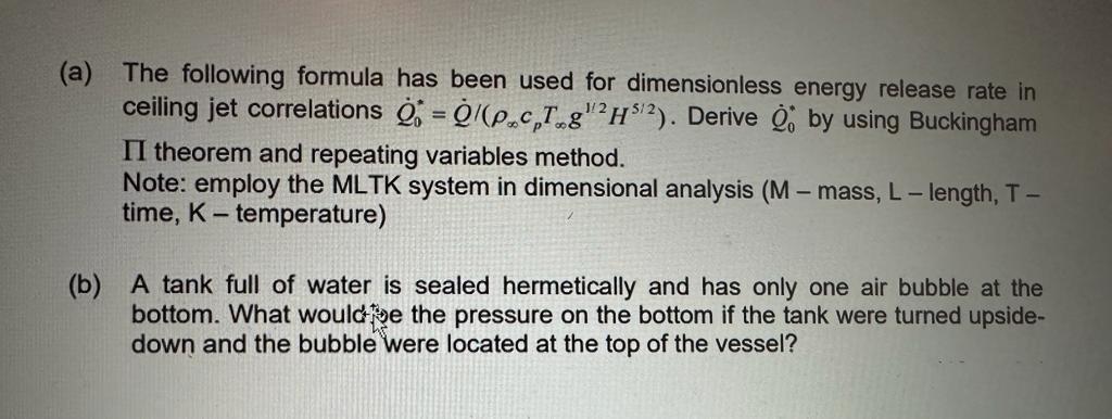 Solved (a) ﻿The following formula has been used for | Chegg.com