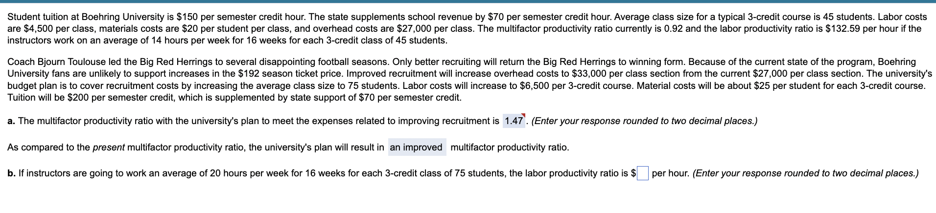 Solved instructors work on an average of 14 hours per week | Chegg.com
