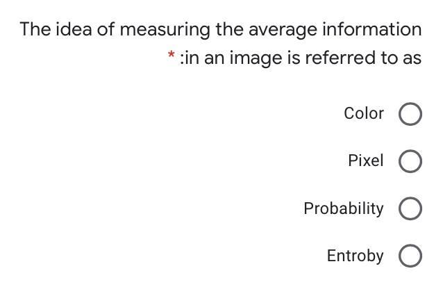 Solved The idea of measuring the average information in an | Chegg.com