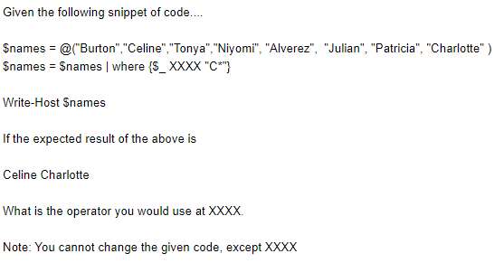 Solved Given the following snippet of code.... \$names = | Chegg.com