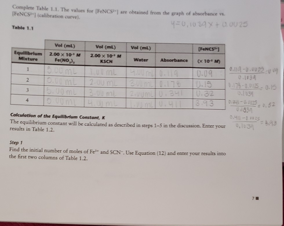 how can I fill out table 2? please help, I | Chegg.com