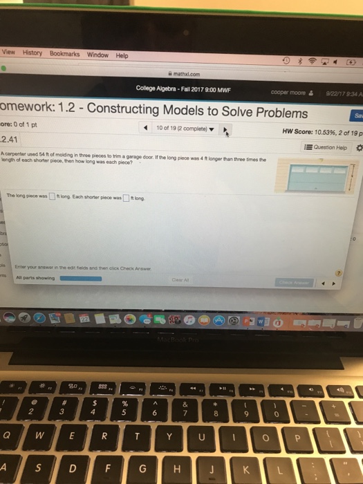 Solved View History Bookmarks Window Help 을 mathal.com | Chegg.com