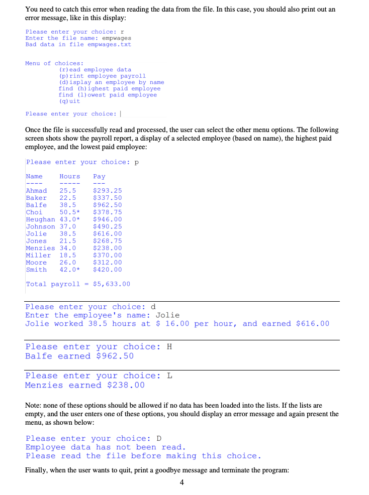 Solved For this assignment, you will write a program that | Chegg.com