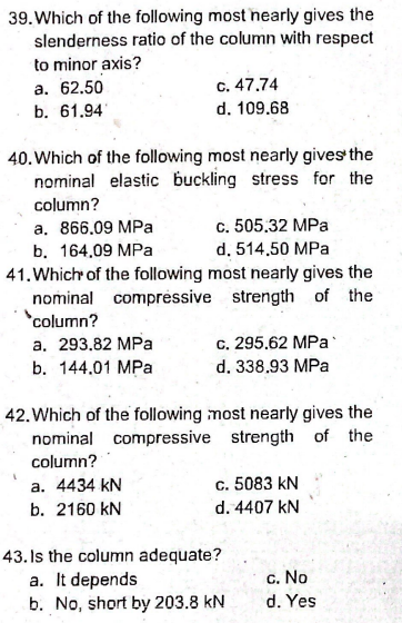 Solved A W 310×117 of A572 Grade 60 steel (Fy=414MPa) is | Chegg.com