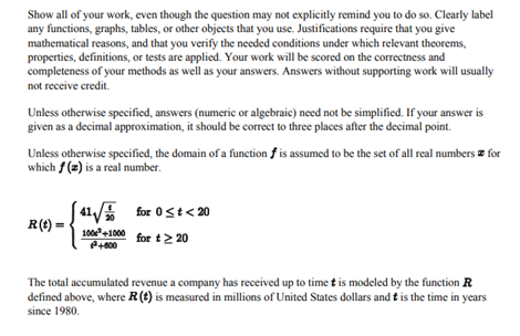 Solved Show all of your work, even though the question may | Chegg.com