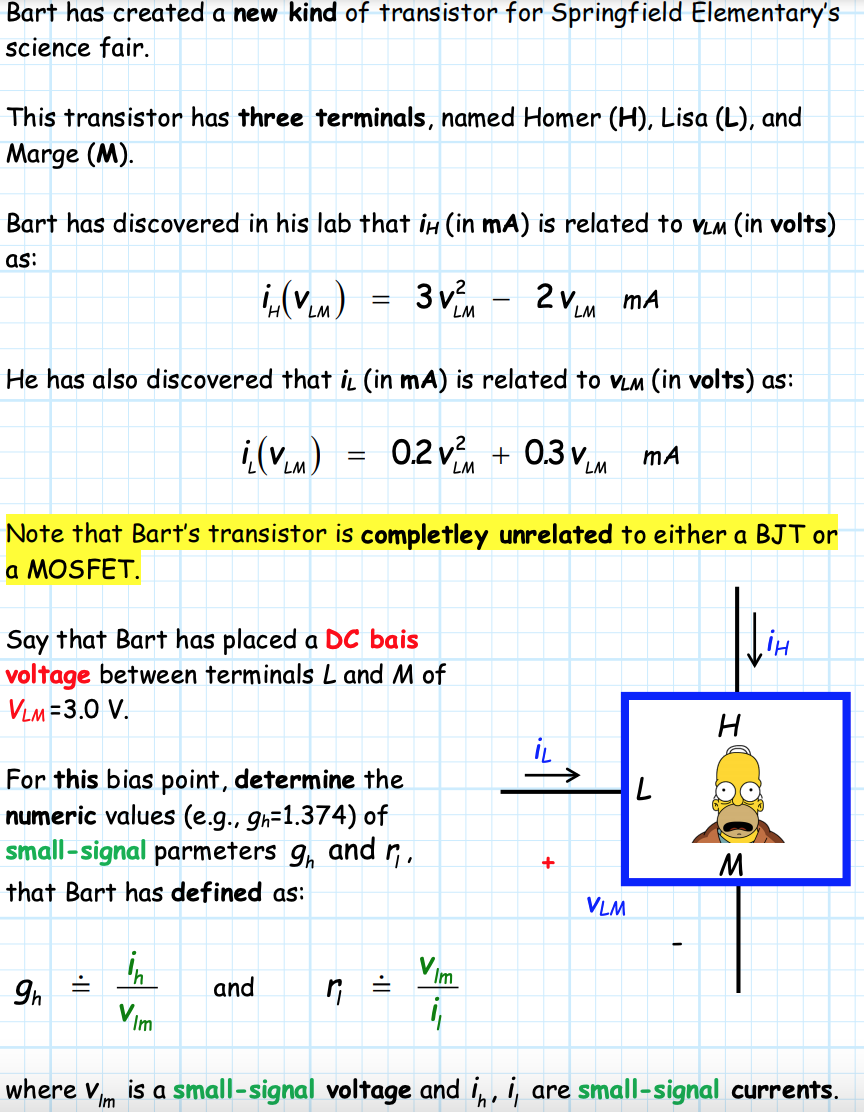 Solved A strange, two-terminal device has the following | Chegg.com