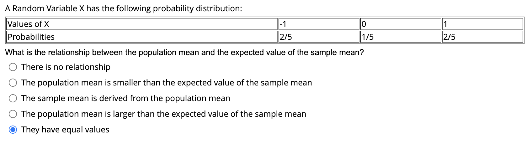 Solved A Random Variable X has the following probability | Chegg.com