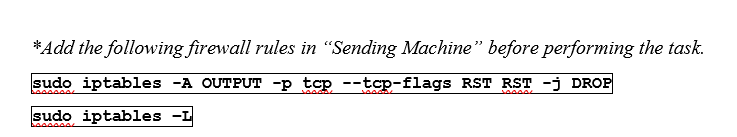 Solved Complete a TCP 3-way Handshake with Scapy 1. Repeat | Chegg.com