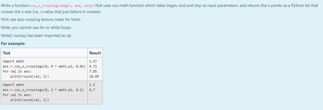 Solved Python3 Use Numpy! Numpy! Write A Function 4138