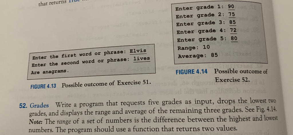 Solved Doing question 52, this needs to be in python code | Chegg.com