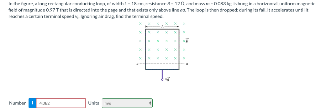 Solved In the figure, a long rectangular conducting loop, of | Chegg.com