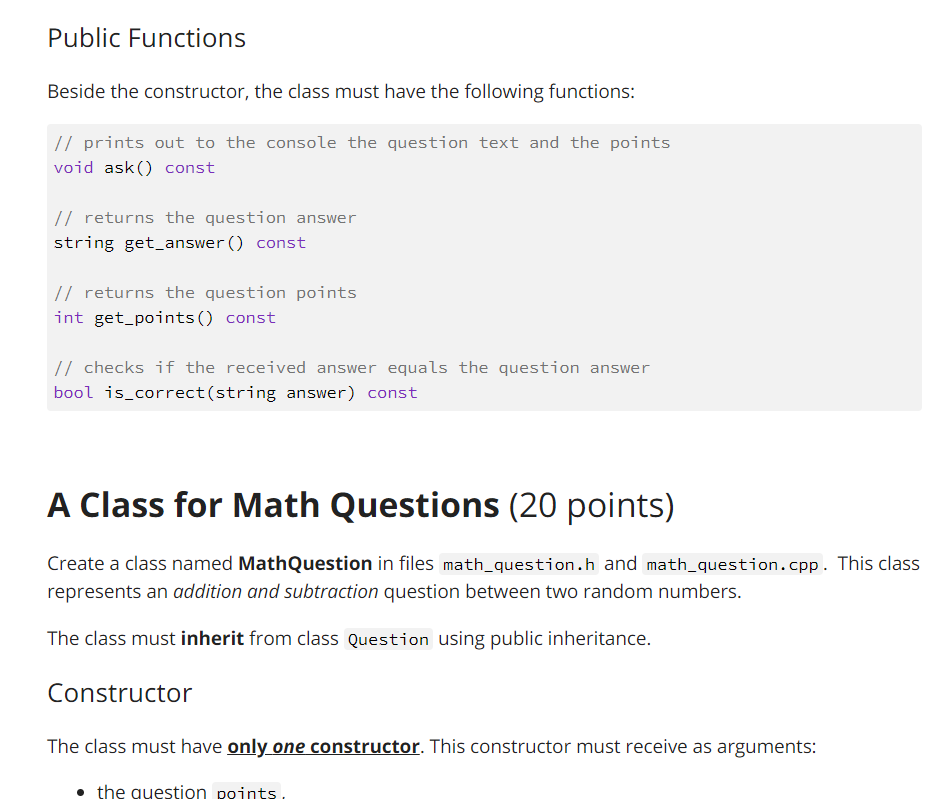 Overview In this exercise, you will implement a | Chegg.com