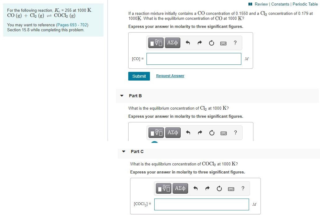 Solved MI Review Constants Periodic Table For the following | Chegg.com