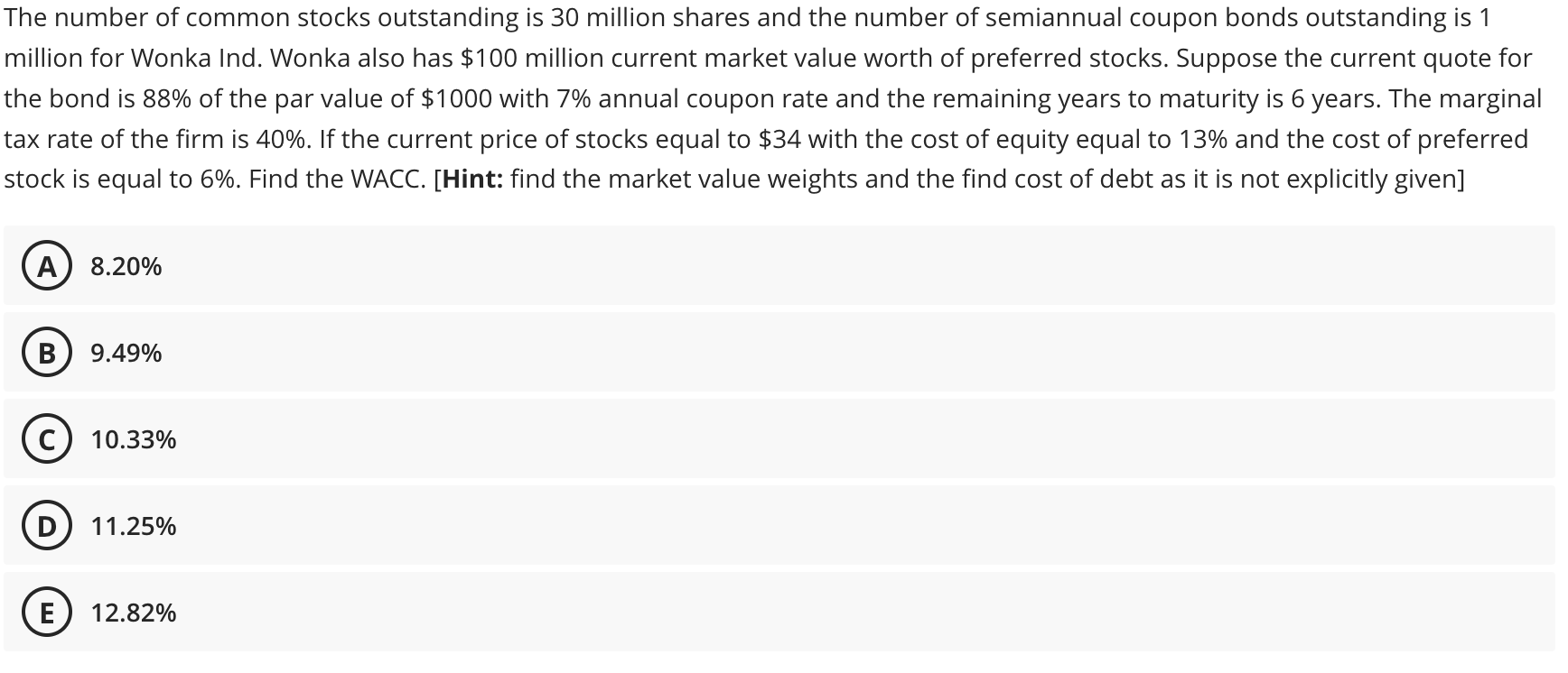 Solved The number of common stocks outstanding is 30 million | Chegg.com