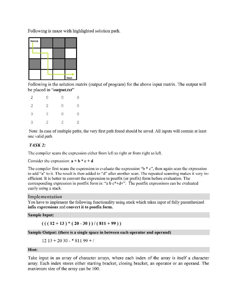 Solved Please read the following instructions: TASK 1: Let | Chegg.com