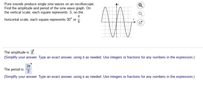Solved Pure Sounds produce single sine waves on an | Chegg.com