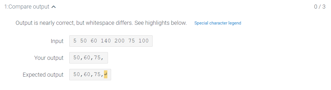 Solved JAVA looking to add a new line at the end of this | Chegg.com