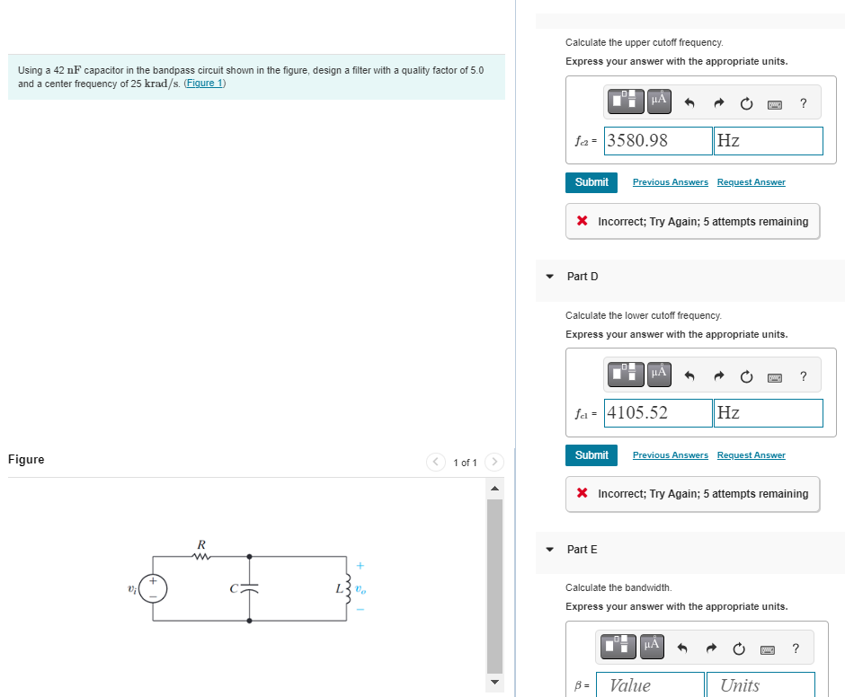 Solved Please answer parts C, ﻿D, ﻿E. ﻿If all parts are | Chegg.com
