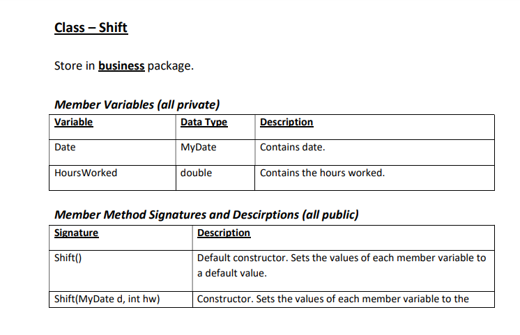 Solved In Java Please There Are Two Main Parts To Chegg