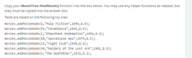 Solved Binary Search Tree OBJECTIVES 1. Build a binary | Chegg.com