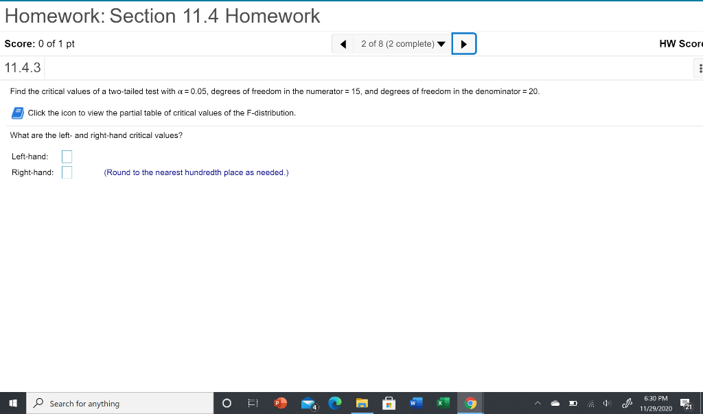 Solved Homework Section 11 4 Homework Save Score 0 Of 1 Pt