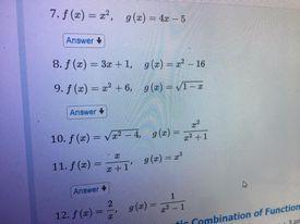 Solved raphs Finding Arithmetic Combinations of Functions in | Chegg.com