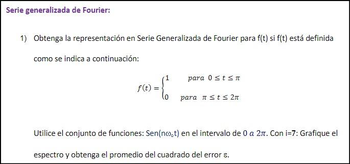 Solved Generalized Fourier Series Obtain The Generalized