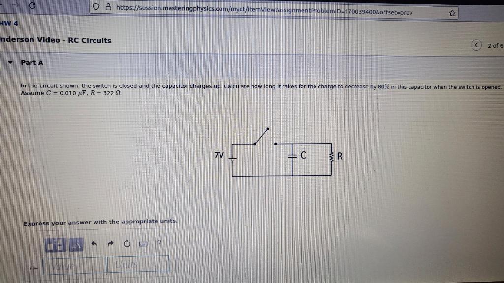 Solved O8 https://session.masteringphysics.com/ View | Chegg.com