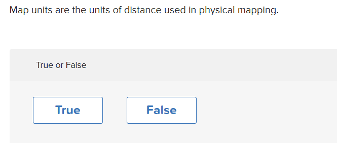 Solved Map units are the units of distance used in physical | Chegg.com