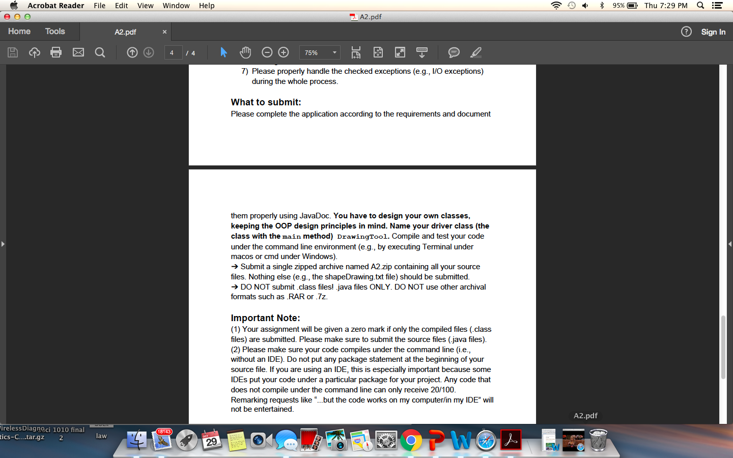 Solved Acrobat Reader File Edit View Window Help * 95% 95% a | Chegg.com
