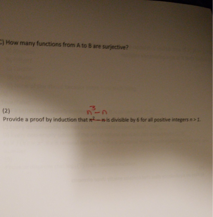 Solved ) How many functions from A to B are surjective? | Chegg.com