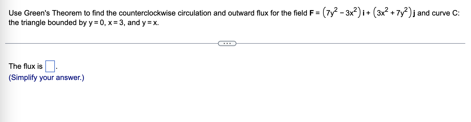 Solved Use Green's Theorem to find the counterclockwise | Chegg.com