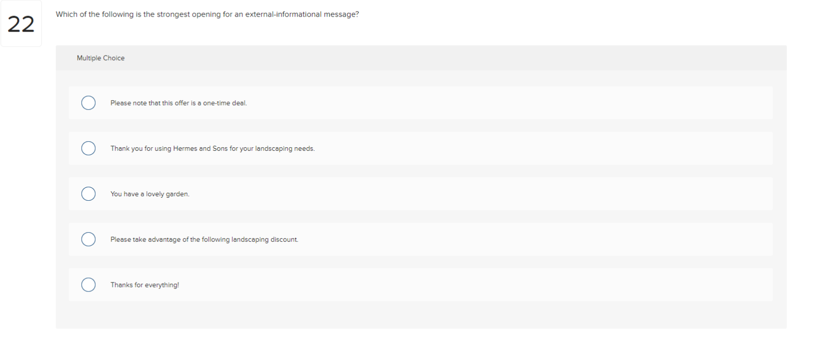 Solved Which of the following is the strongest opening for | Chegg.com