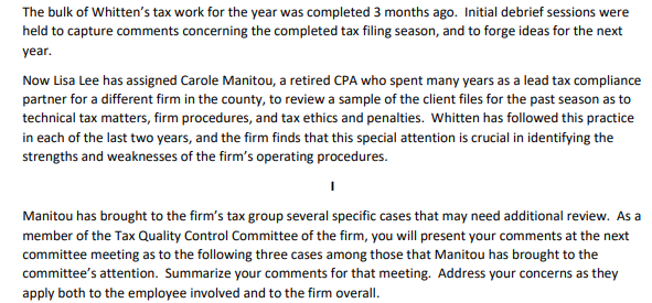 Solved WHITTEN LLC Five years ago, Laura Whitten left the | Chegg.com