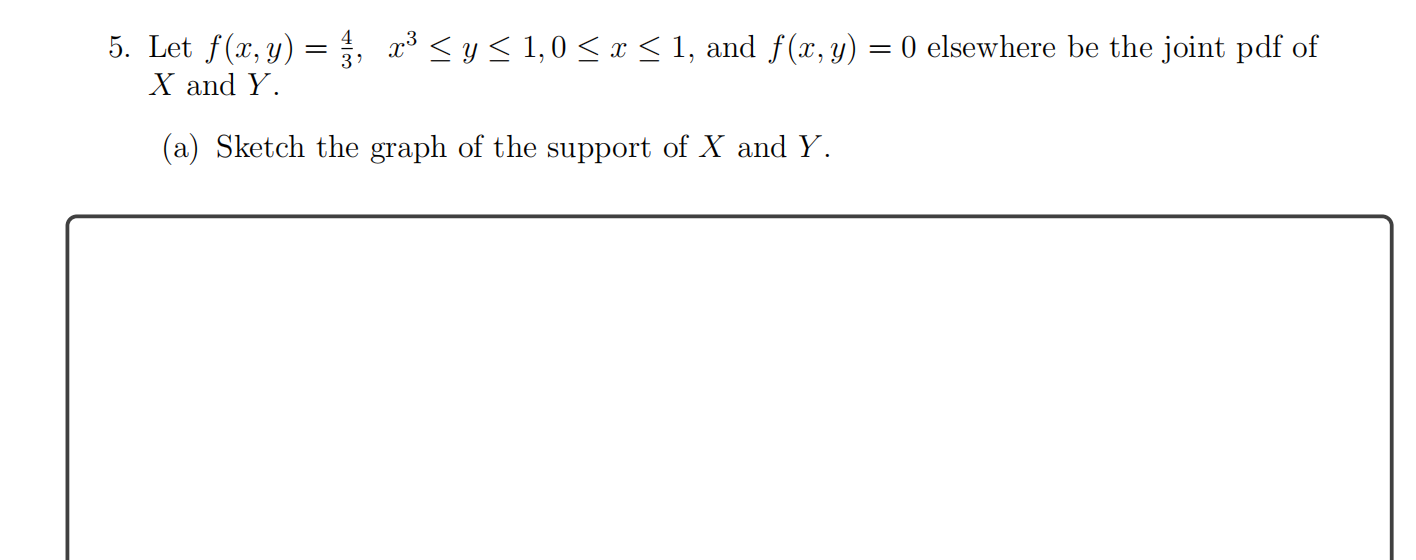 Solved 5. Let f(x,y) X and Y. حمایت xy