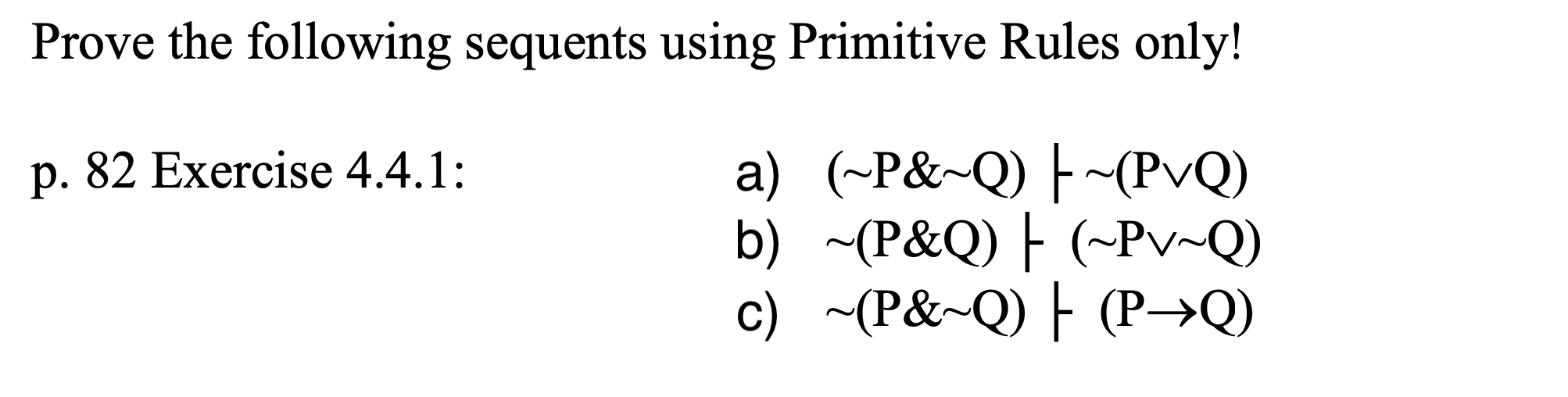 Solved Summary: the Ten Rules of Inference Negation | Chegg.com