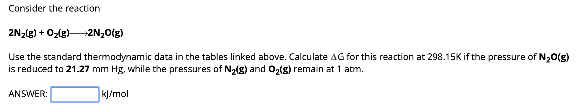 Consider the reaction \\[ 2 | Chegg.com