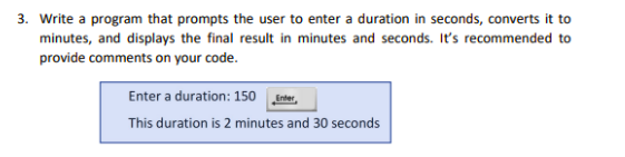 Solved 3. Write a program that prompts the user to enter a | Chegg.com