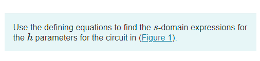 Solved Use the defining equations to find the s-domain | Chegg.com