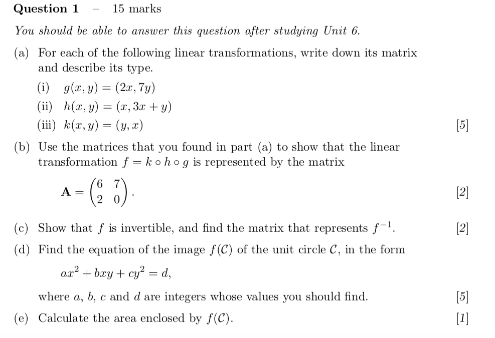 Solved Question 1 You should be able to answer this question | Chegg.com