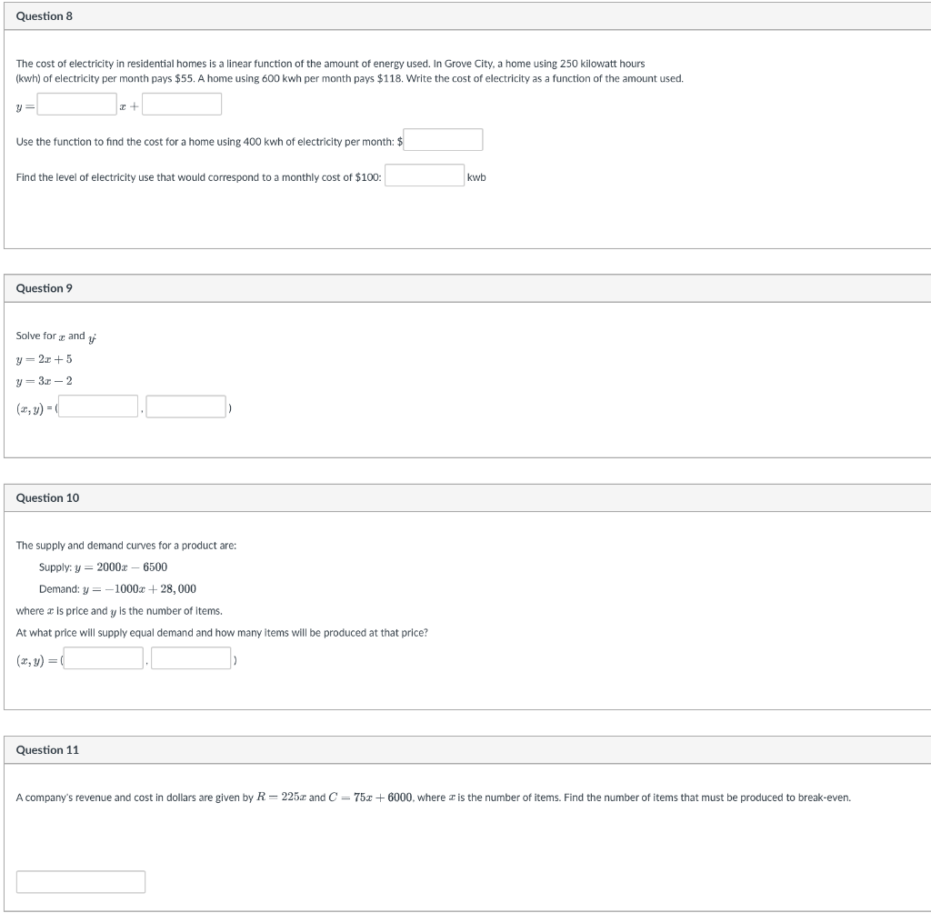 Solved The cost of electricity in residential homes is a | Chegg.com