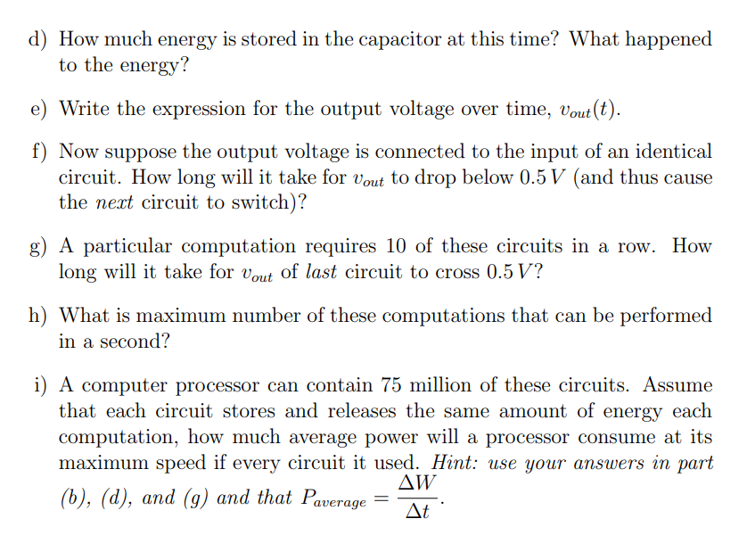 Figure 1: Circuit used in Problem 1 Problem 1: Figure | Chegg.com