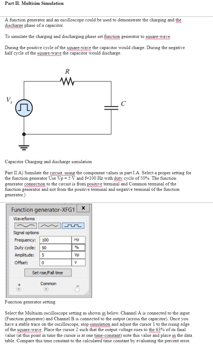 A function generator and an oscilloscope could be | Chegg.com